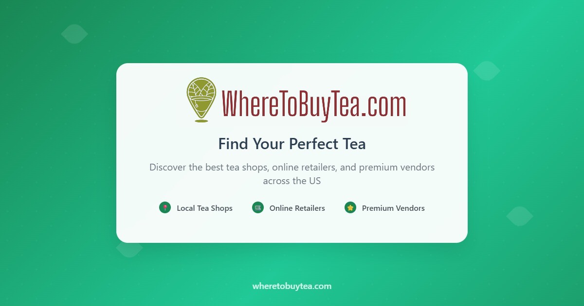 Tulip & Tea | Tea Vendor